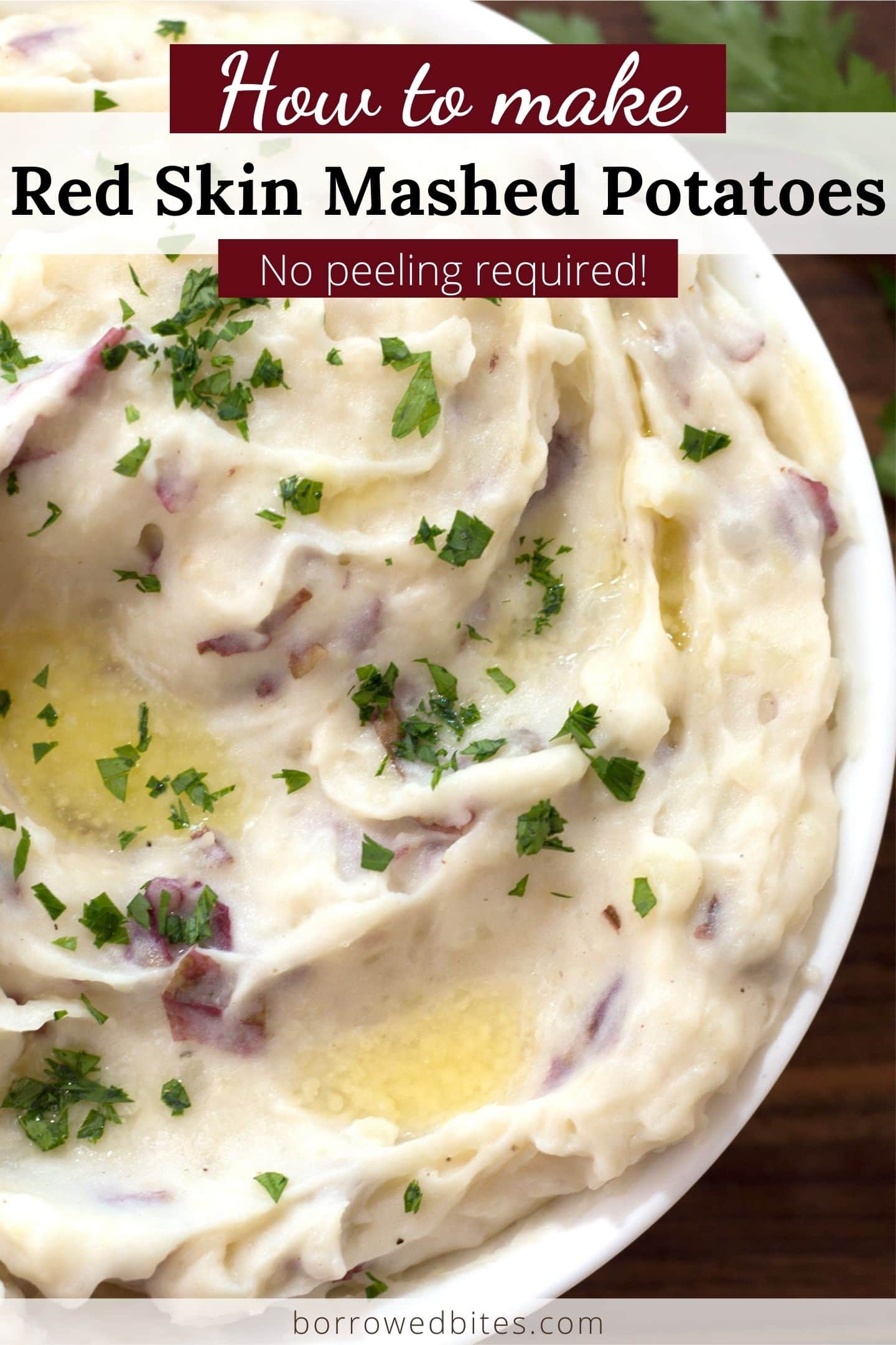 PERFECT Mashed Red Potatoes (No Peeling)