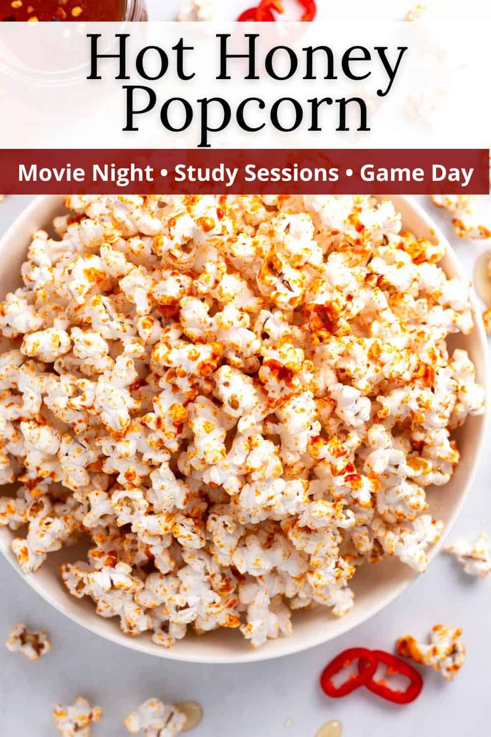 Hot Honey Popcorn Recipe - Borrowed Bites