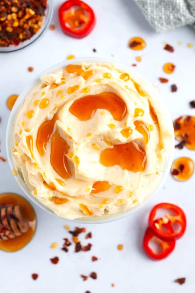Hot Honey Butter Recipe (Spicy Compound Butter) - Borrowed Bites