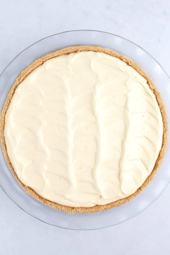 No Bake Orange Creamsicle Pie Recipe (Homemade!) - Borrowed Bites