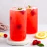 Raspberry Lemonade Recipe (Just 2 Ingredients!) - Borrowed Bites