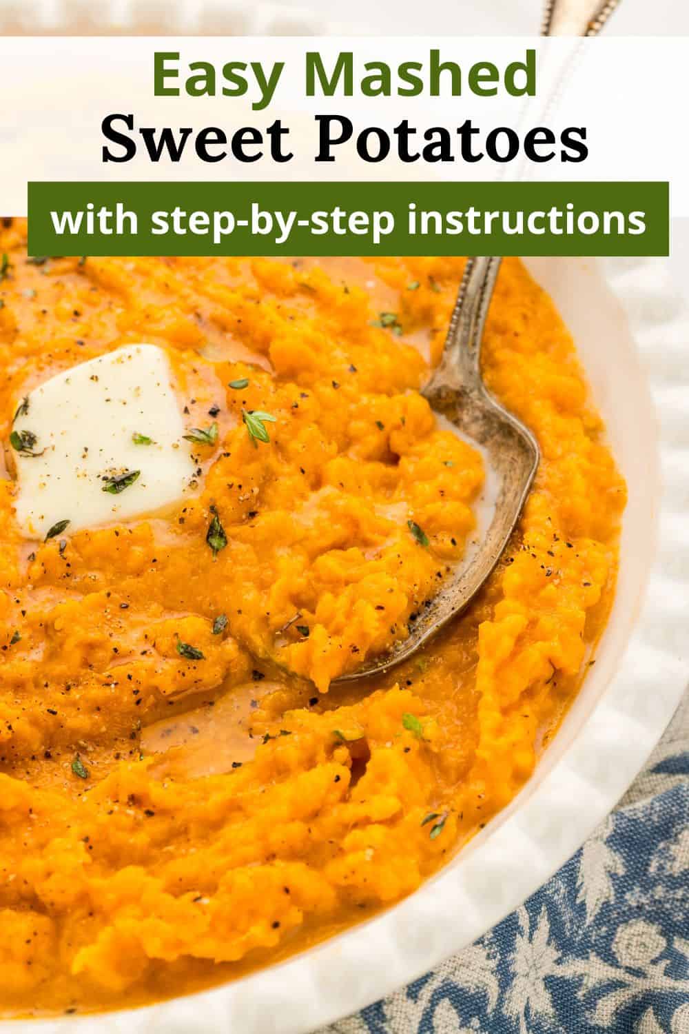 Easy Mashed Sweet Potatoes Recipe (3 Ingredients!) - Borrowed Bites