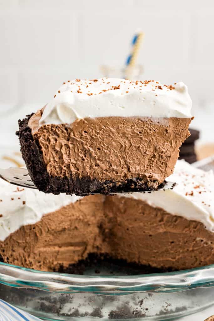 Dreamy French Silk Pie Recipe (With No Raw Eggs) - Borrowed Bites