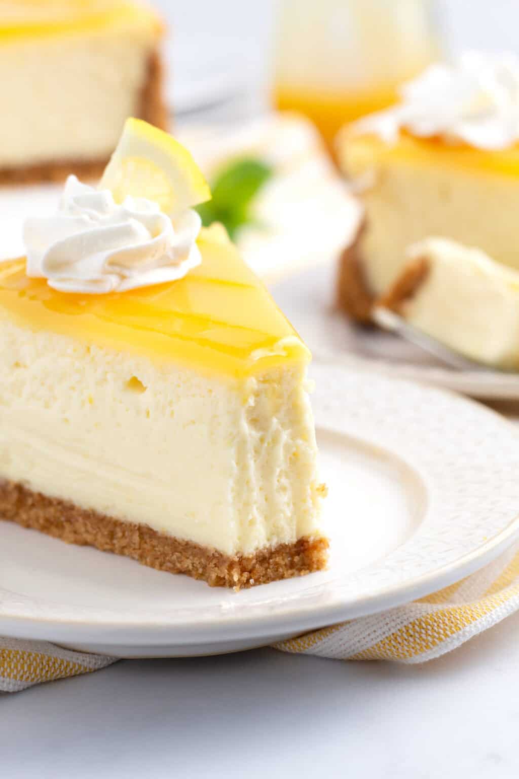 Lemon Cheesecake Recipe (No Water Bath!) - Borrowed Bites
