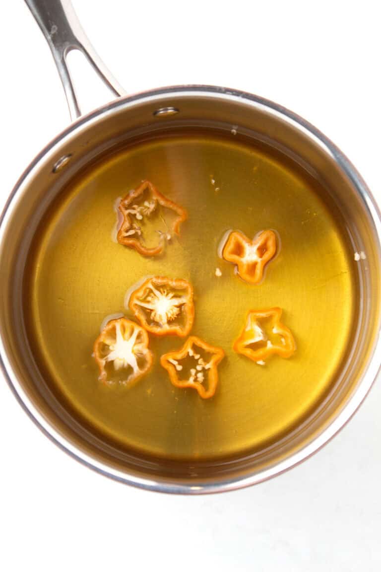 Easy Hot Honey Simple Syrup Recipe - Borrowed Bites