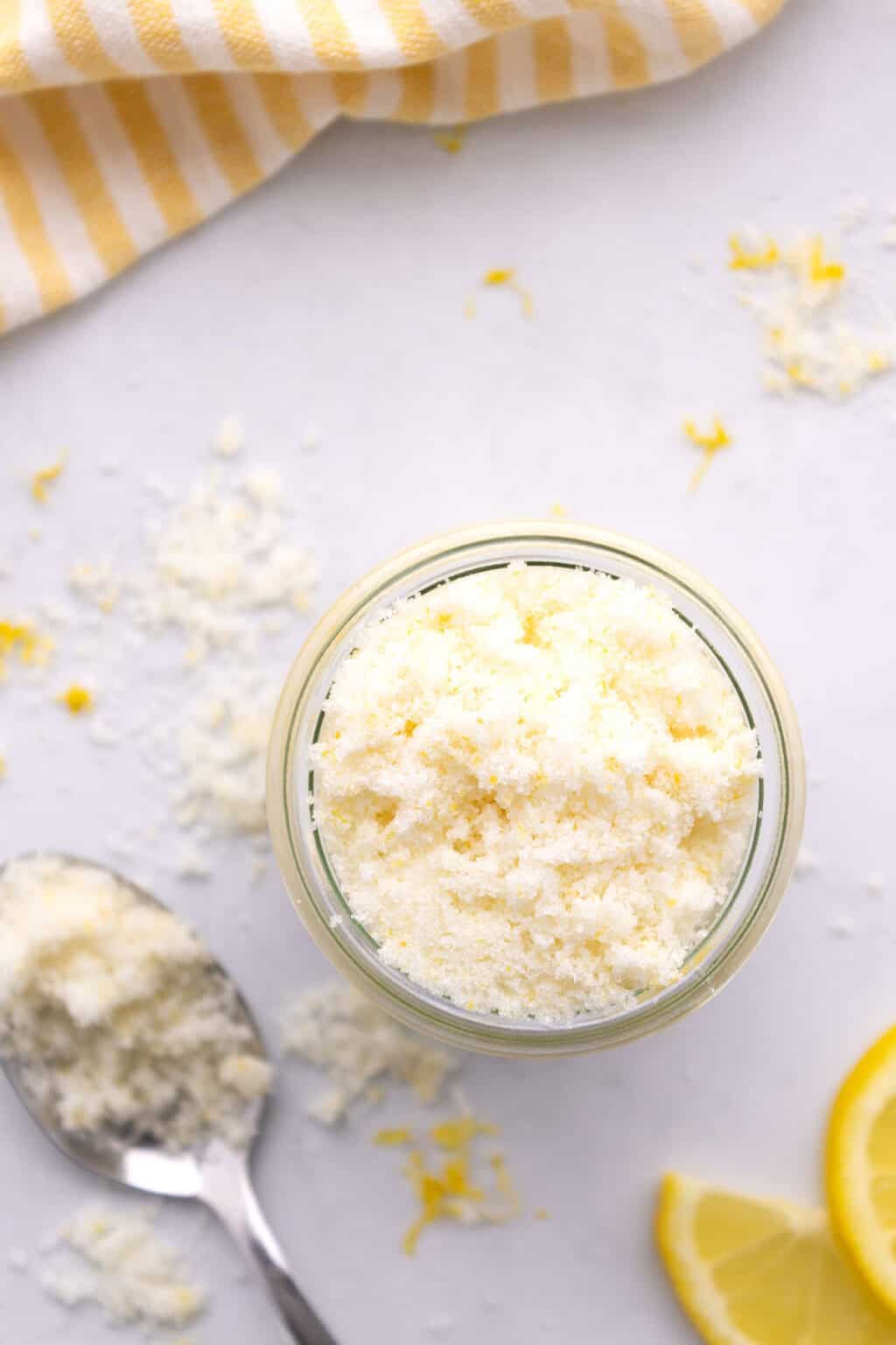 Easy Lemon Sugar Recipe (Just 2 Ingredients!) - Borrowed Bites