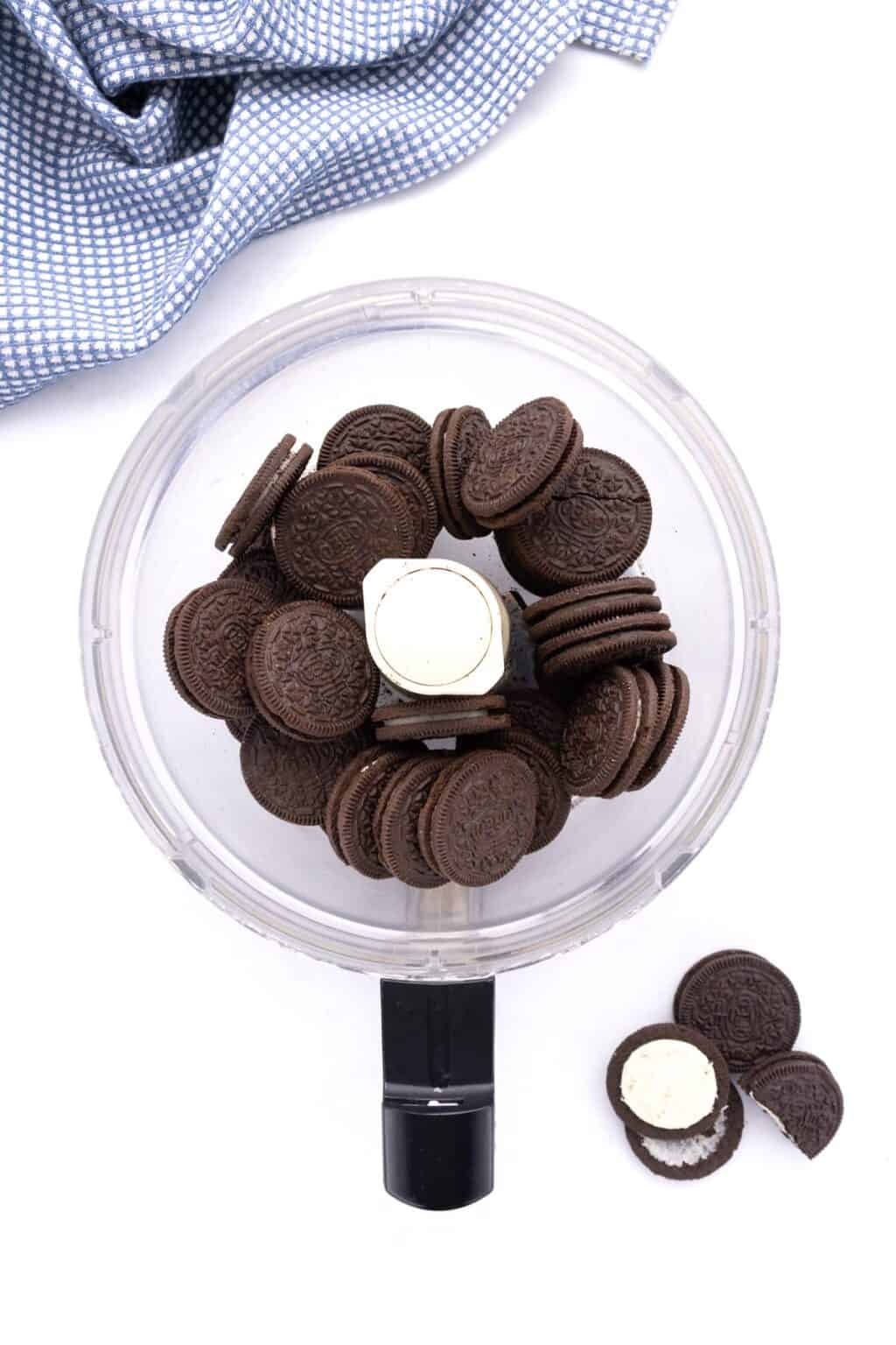 Oreo Crust for Cheesecake (Favorite Method!) - Borrowed Bites