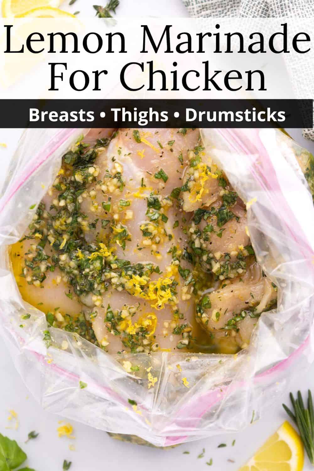 Super Delicious Lemon Marinade for Chicken - Borrowed Bites
