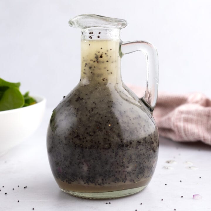 White Balsamic Dressing Recipe (3 Min Vinaigrette!) - Borrowed Bites