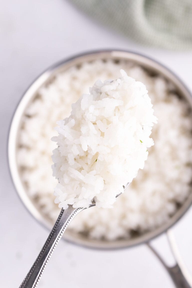 How to Make Jasmine Rice On The Stove (Easy & Fluffy!) - Borrowed Bites