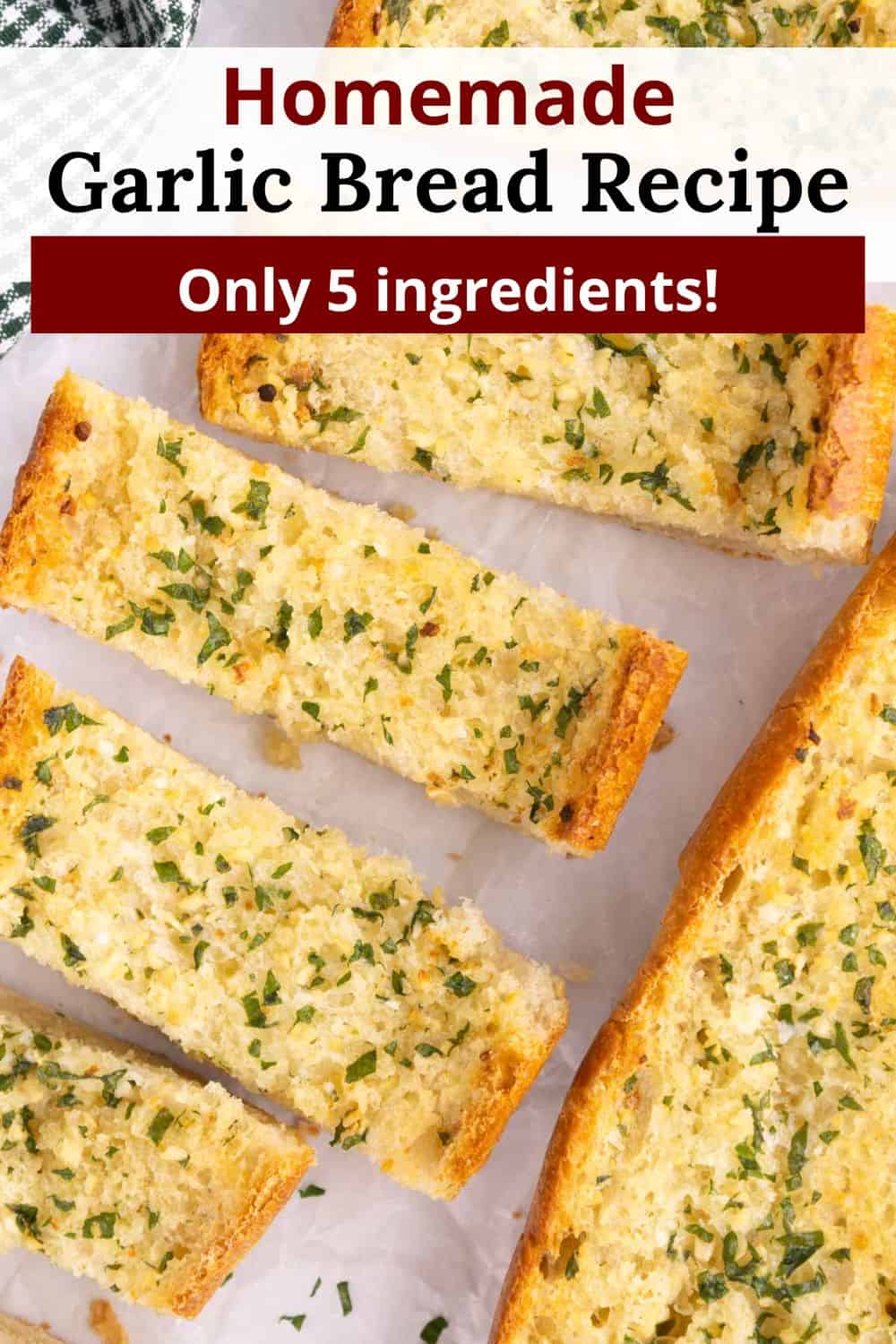 Simple Garlic Bread with French Bread